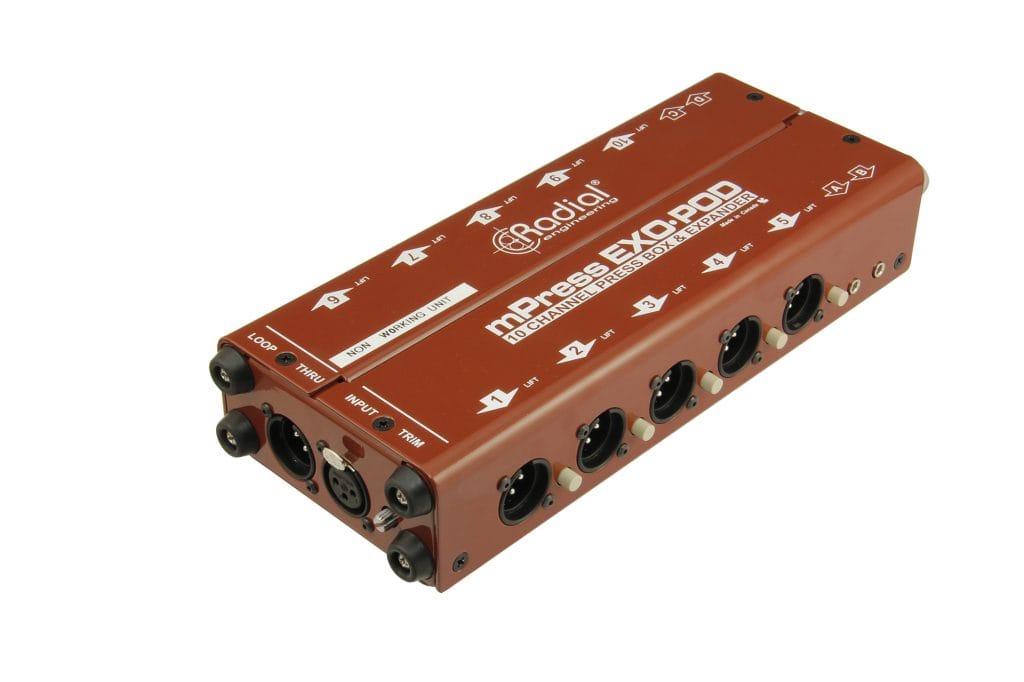 Line Level Splitters - Radial Engineering