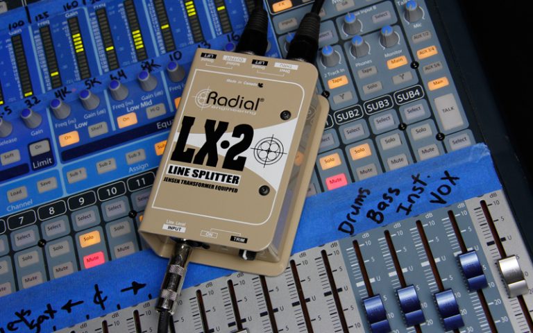 The Radial LX-2™ passive line splitter is now shipping! - Radial Engineering