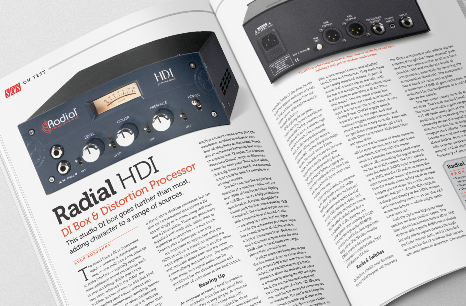 Mitch Gallagher from Sweetwater demos and reviews the Radial HDI