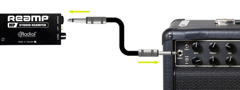 How to Reamp® with the Scarlett 2i2 and the Reamp® HP - Radial Engineering