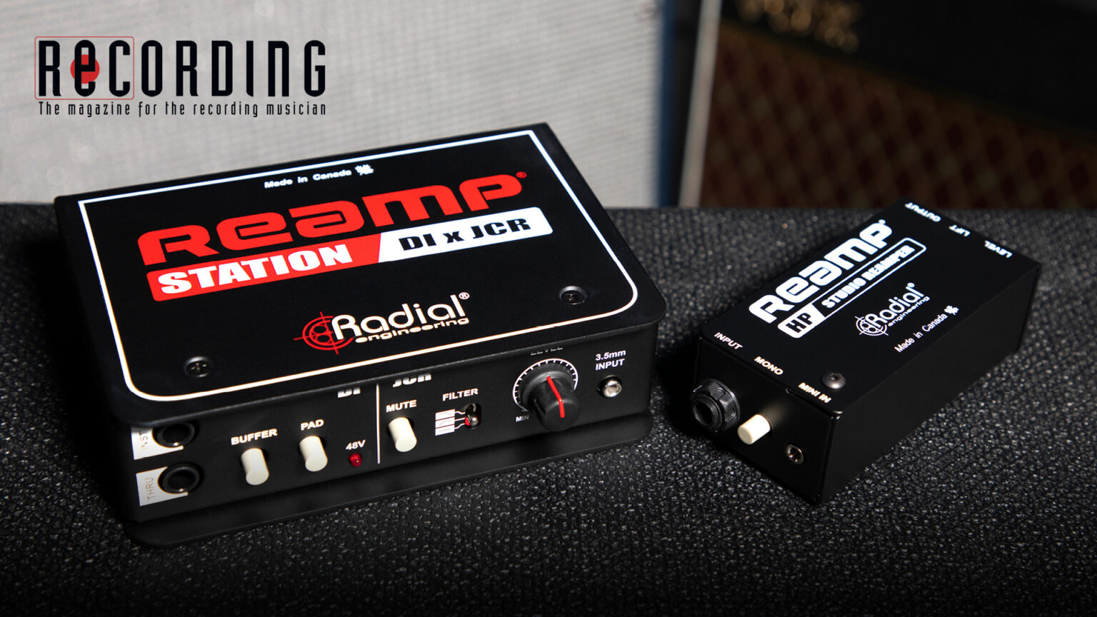 Recording Magazine Reviews the Reamp® Station and Reamp® HP - Radial ...