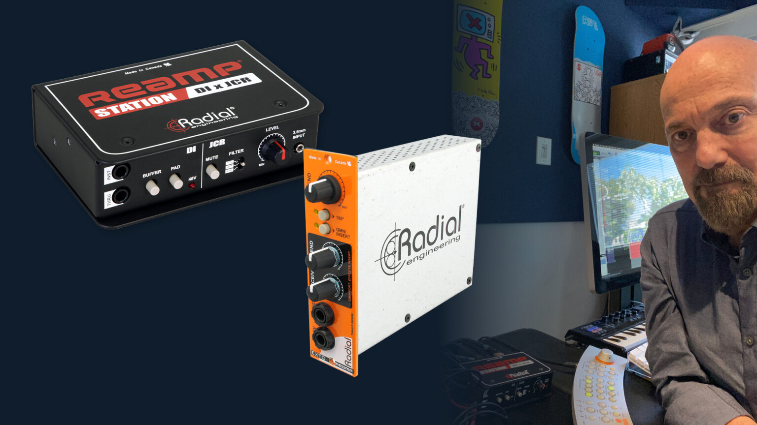 Radial's new 4-channel audio snake, the Catapult™, is now shipping ...