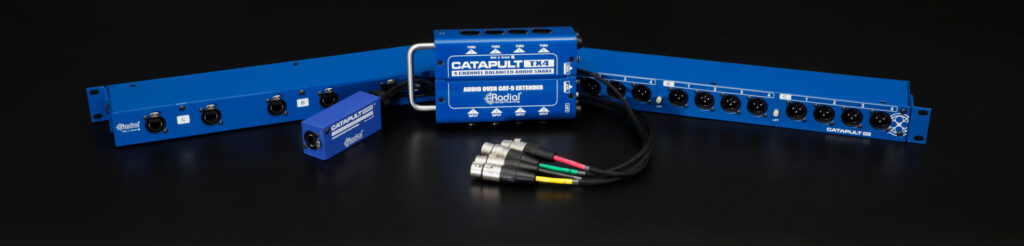 Front of House Magazine reviews the Catapult Rack - Radial Engineering