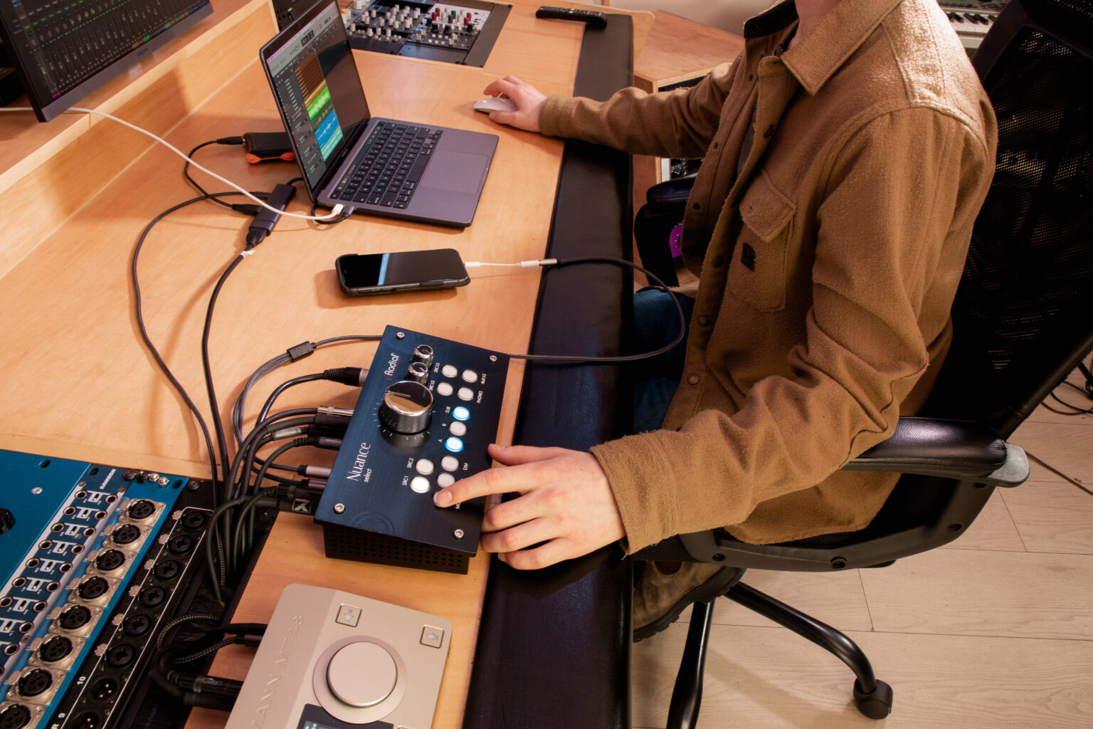Tape Op Reviews The Radial Nuance Select Monitor Controller - Radial ...