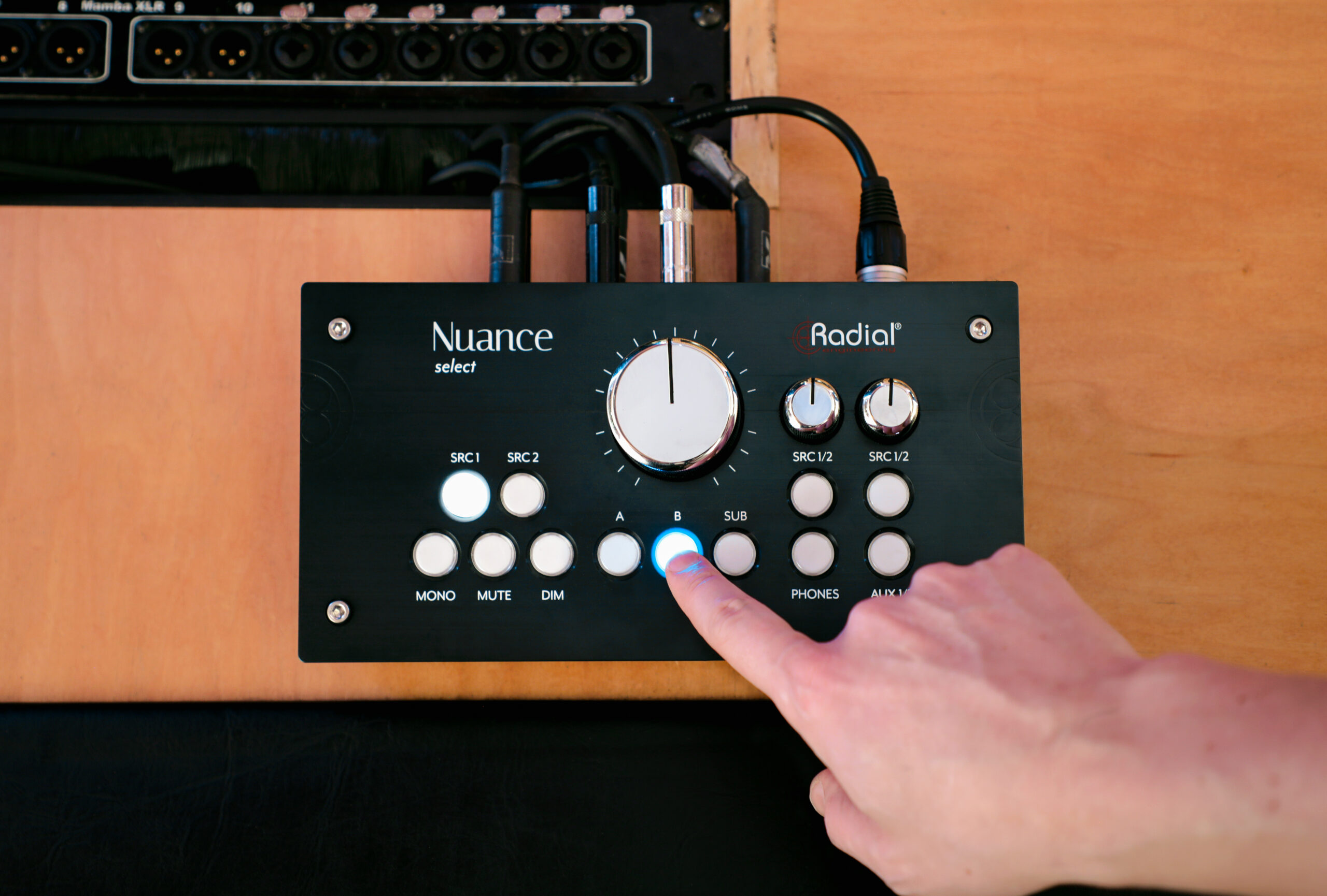 Tape Op Reviews The Radial Nuance Select Monitor Controller - Radial ...