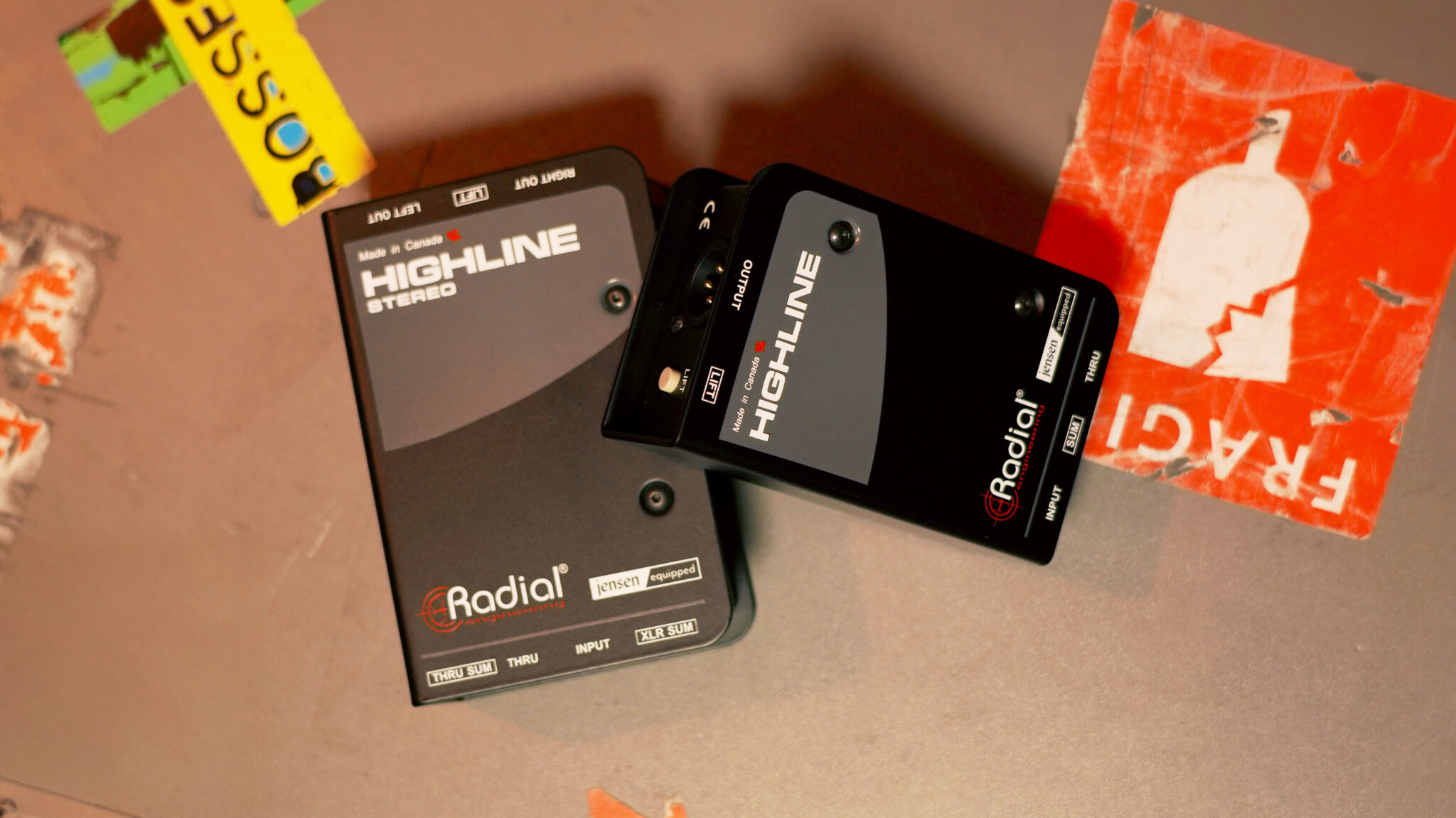 SOS Magazine Reviews the Highline - Radial Engineering